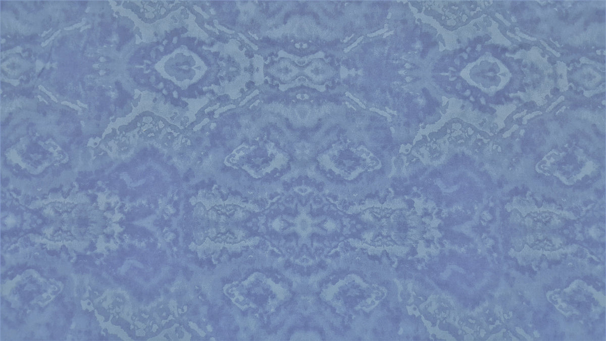 Periwinkle Abstract Double Napped Flannel – In-Weave Fabric