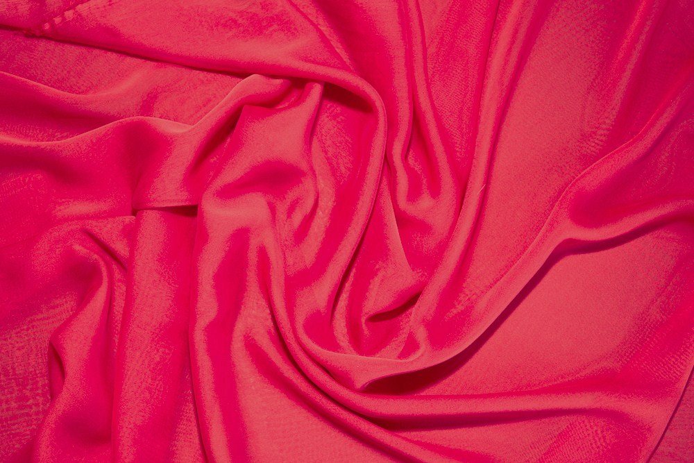 Red Two Tone Chiffon - WHOLESALE FABRIC - 15 Yard Bolt – In-Weave Fabric