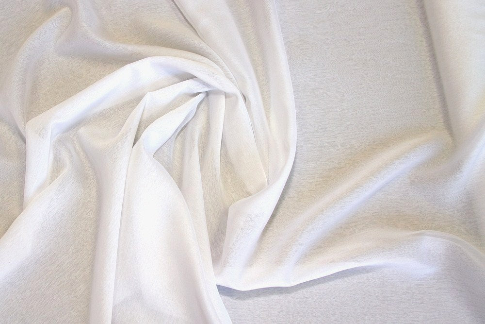 white chiffon material