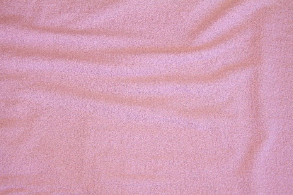 Pink Terry Cloth - WHOLESALE FABRIC - 15 Yard Bolt – In-Weave Fabric