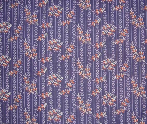 54" Purple Rust Calico Fabric – In-Weave Fabric